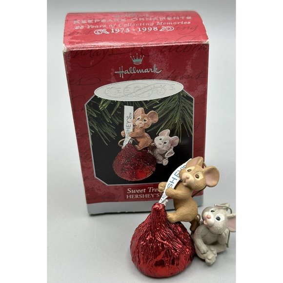 Hallmark | Holiday | Ornament Hallmark Sweet Treat Hersheys Kisses ...
